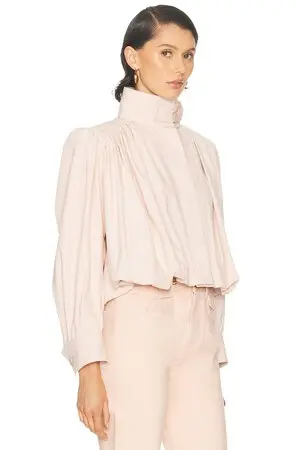 Chloé High Neck Cropped Jacket