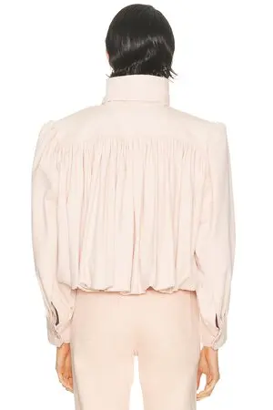 Chloé High Neck Cropped Jacket