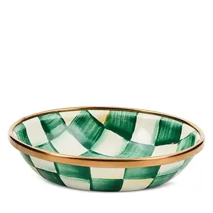 MACKENZIE-CHILDS Emerald Check Dipping Bowl - No Color