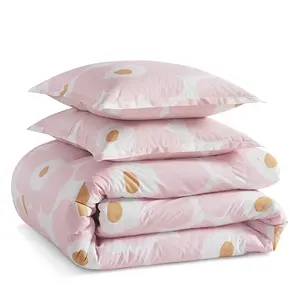 Marimekko Unikko Duvet Cover Set, Full/queen - Light Pink