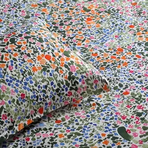 Marimekko Rantaniitty Cotton Percale 3-piece Comforter Set, Full/queen