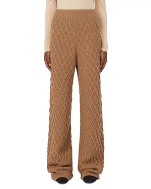 Max Mara Pevera Wool Knit Pants