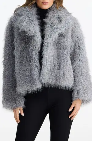 BRAVE+TRUE Bertoli Faux Fur Jacket