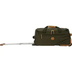 Bric'S X-bag 21-inch Carry-on Rolling Duffle - Olive