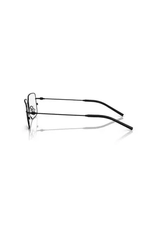 Moncler 56mm Irregular Eyeglasses - Black