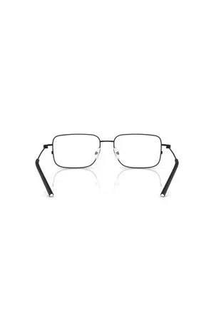 Moncler 56mm Irregular Eyeglasses - Black