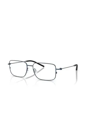 Moncler 56mm Irregular Eyeglasses - Blue