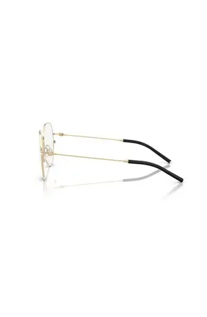 Moncler 52mm Irregular Optical Glasses - Gold