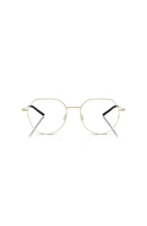 Moncler 54mm Irregular Optical Glasses - Gold