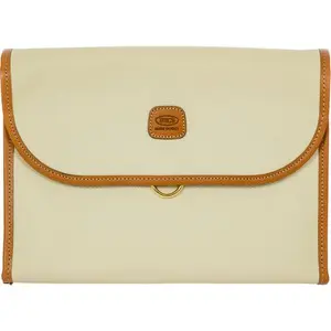 Bric'S Firenze Tri-fold Traveler Toiletry Bag - Cream
