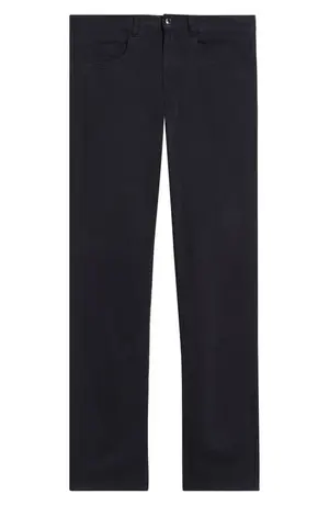 Canali Regular Fit 5-pocket Stretch Twill Trousers