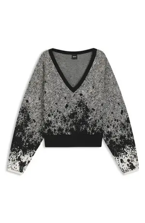 BOSS Forandina Textured Sweater