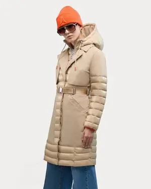ALPENHAUS Beaufort Mixed Media Insulated Trench Coat