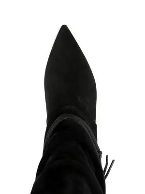 ALCHIMIA Ruched Ankle Boots