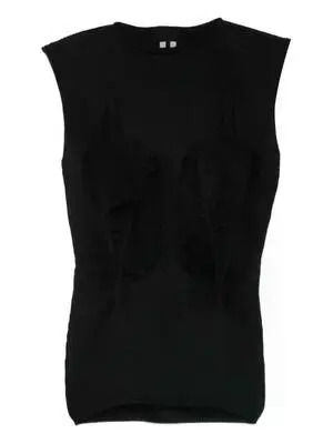 Rick Owens Distressed-effect Vest