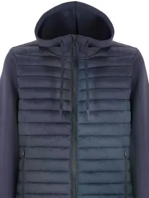 ARMATA DI MARE Zip-up Quilted Hooded Jacket