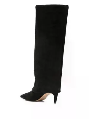 ANDREA CARRANO 60mm Suede Knee-high Boots