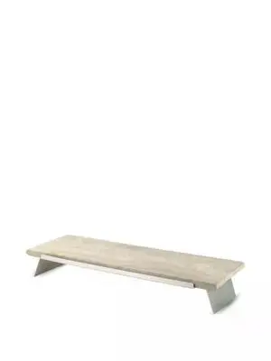 KNINDUSTRIE Travertine Wood Centerpiece - Neutrals