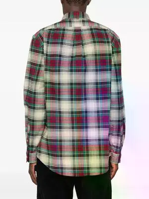 Polo Ralph Lauren Check-print Cotton Shirt - Neutrals