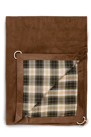 AMUNDSEN Field Blanket Chequered Earth