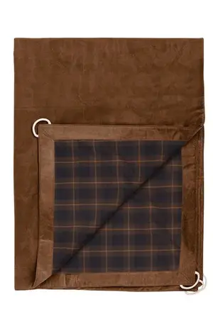 AMUNDSEN Field Blanket - Hunter Brown Checks