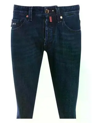 TRAMAROSSA Leonardo Logo-patch Jeans - Blue