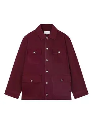 Maison Kitsuné Pockets Cotton Shirt Jacket