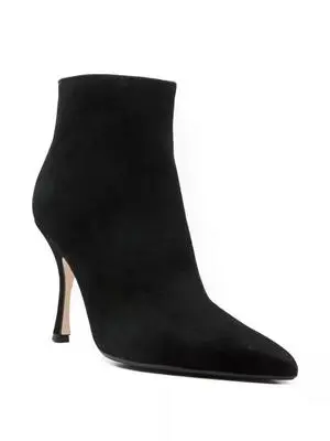 ANNA F. Pointed-toe Stiletto Boots