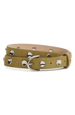 Rag & Bone Brynn Suede Belt - Fennel Suede