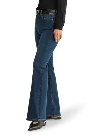 Warp + Weft Nao High-waist Bootcut Jeans