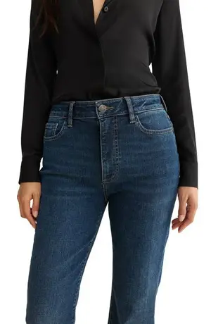 Warp + Weft Nao High-waist Bootcut Jeans