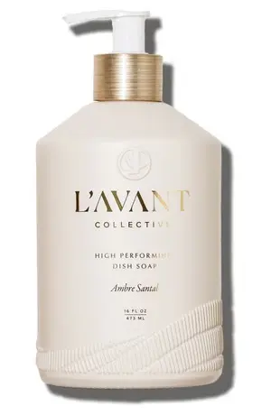 L'AVANT COLLECTIVE Ambre Santal High Performing Dish Soap - White