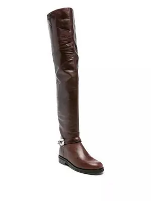 Coperni Leather Over-the-knee Boots