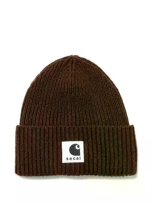 Carhartt Work In Progress Sacai Ribbed Logo-patch Hat