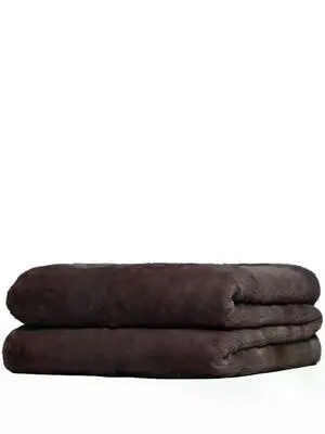 Apparis Dino Brady Faux Fur Throw - Brown
