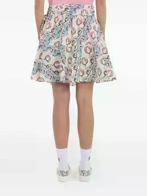 Maison Kitsuné Printed Cotton Skirt