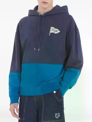 Maison Kitsuné Logo-patch Hoodie
