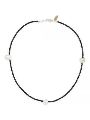 SANTANGELO Beaded Pearl Necklace - Black