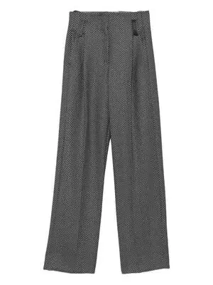 FORTE_FORTE Herringbone Trousers