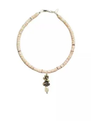SANTANGELO Heishi Charm Bracelet - Neutrals