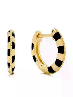 Yvonne Léon 9k Yellow Hoop Earrings - Gold