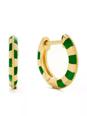 Yvonne Léon 9k Yellow Hoop Earrings - Gold