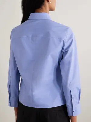 Calvin Klein Daisy Cotton-poplin Shirt