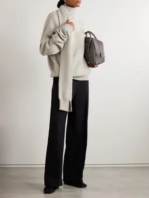 Calvin Klein Simone Wool Wide-leg Trousers