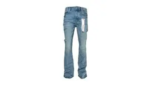 PURPLE BRAND P004ffwl425 Flare Worn Jean