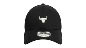 New Era Chicago Bulls Metallic Pin 9forty Cap - Black