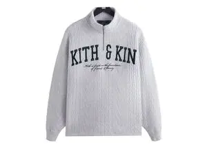 Kith Cable Fleece Quarter-zip