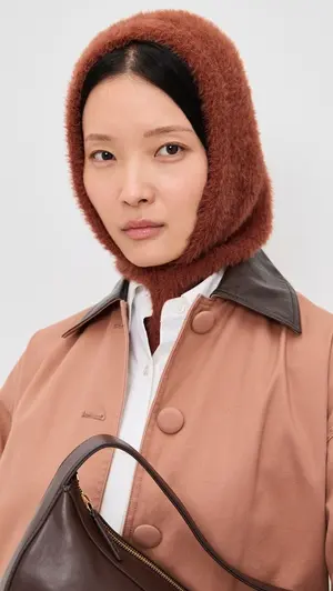 Jocelyn Knit Balaclava - Chestnut