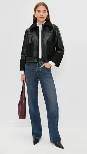 Rails Dria Faux Leather Jacket