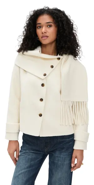 Line & Dot Sofia Scarf Jacket